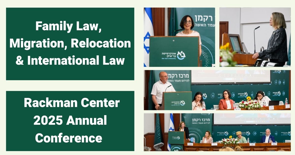Family Law, Migration, Relocation & International Law - Rackman Center ...